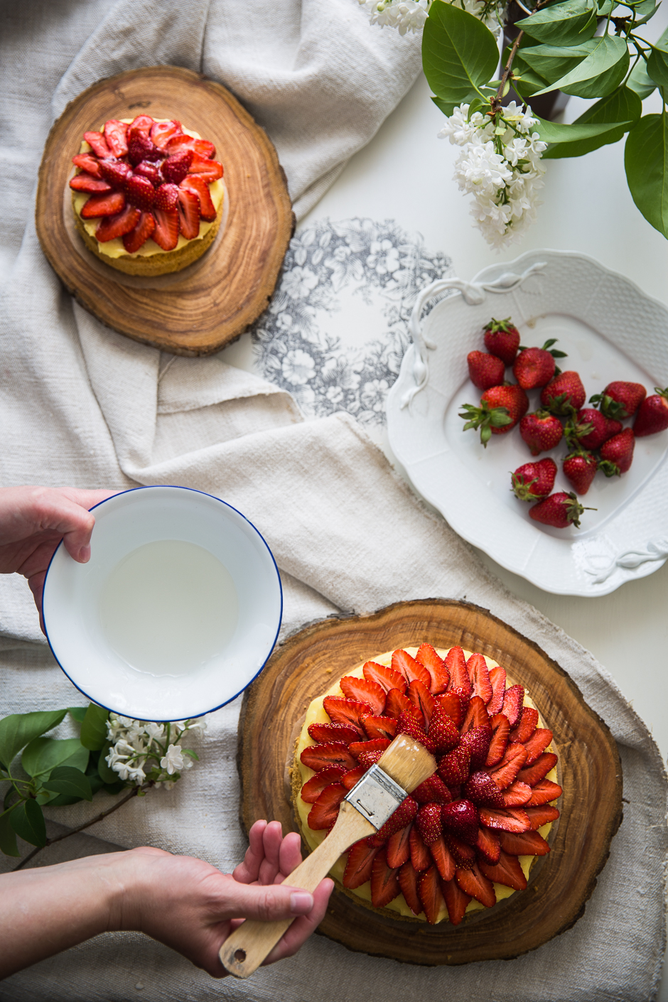 strawberry cake from the Taste of Memories Hungarian country kitchen ...