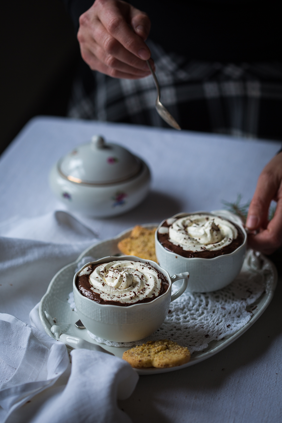 hot chocolate from the Taste of Memories Hungarian country kitchen www ...