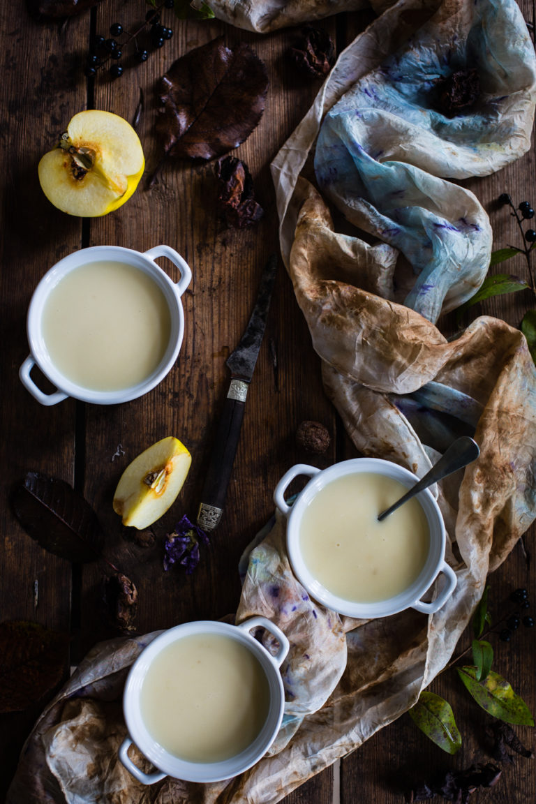 Finding our way, the meaning of a home- quince cream soup with ginger ...